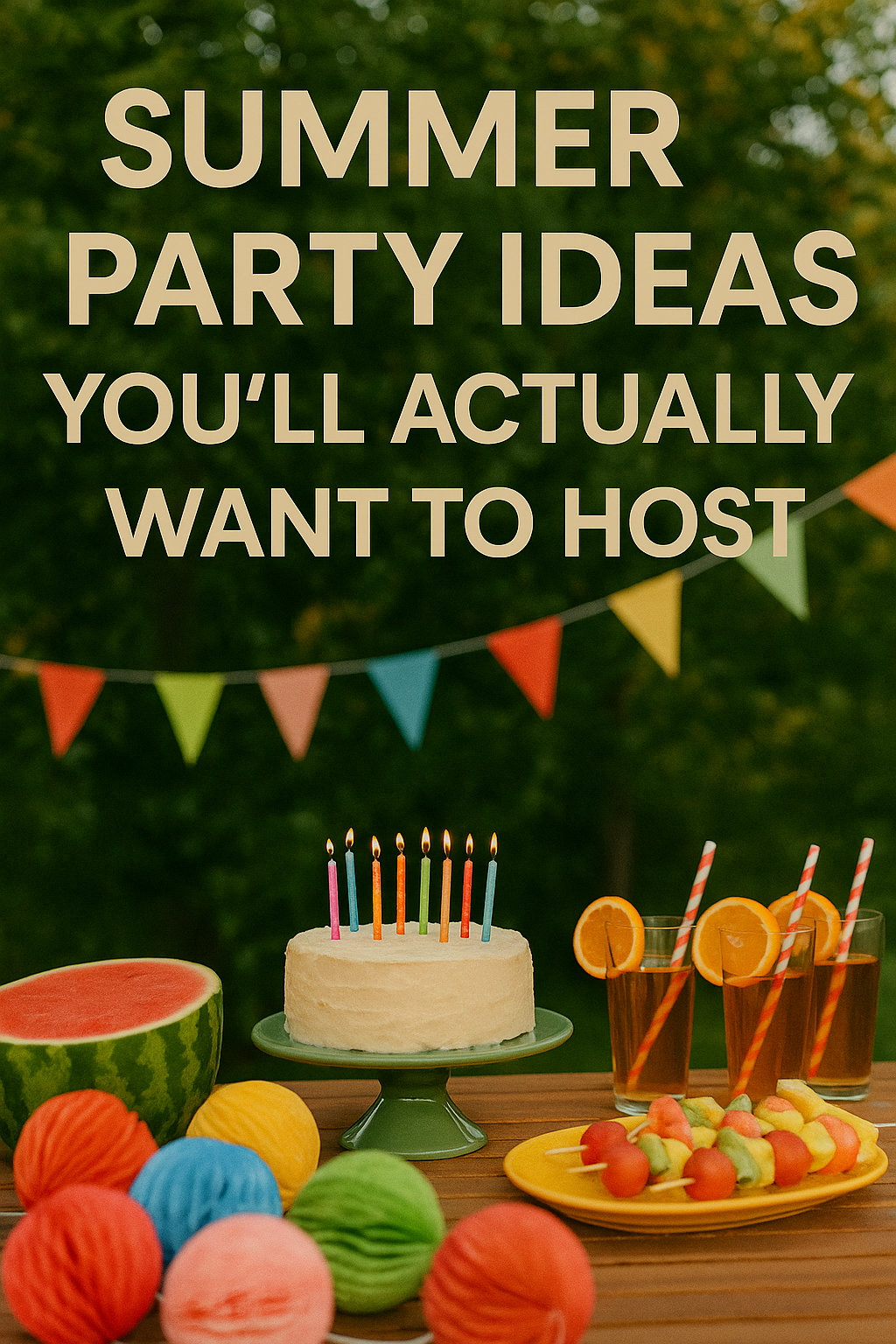 20 Hosting Ideas for Summer That Will Wow Your Guests - Pursue Today
